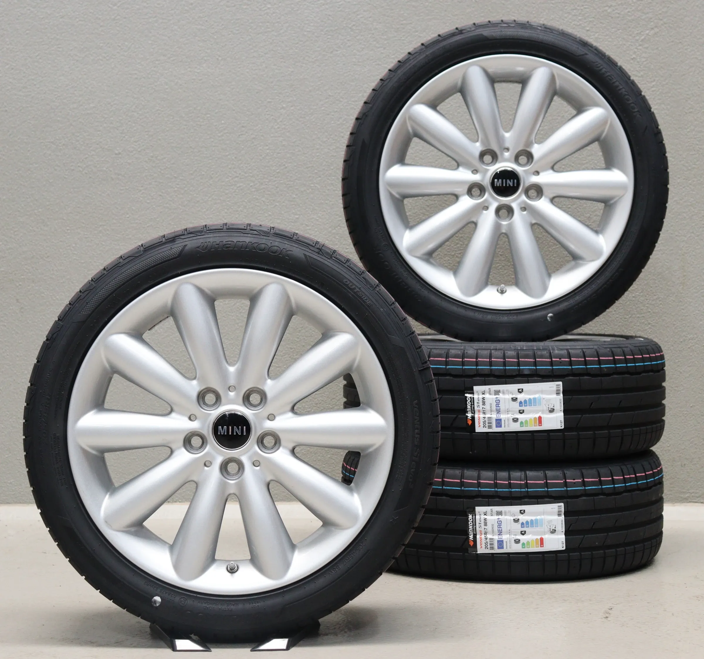 Mini Cooper F55 F56 F57 17 Zoll Sommerkompletträder I Cosmos Spoke 499 ...